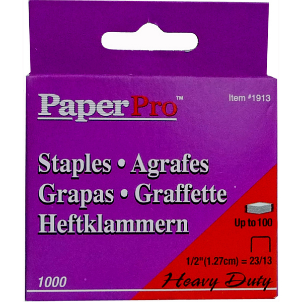 CMR - PAPERPRO STAPLES 23/13