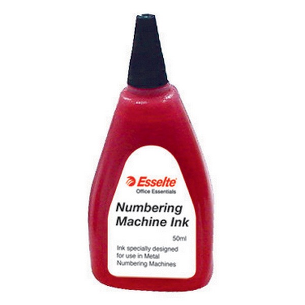 CMR - GREAT WALL NUMBERING MACHINE INK 50ML RED