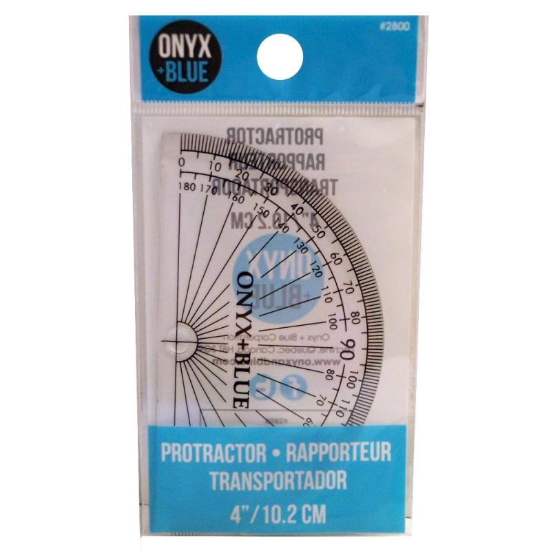 CMR - ONYX+BLUE 4" PROTRACTOR