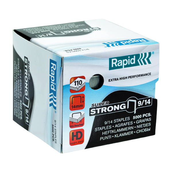 CMR - RAPID 9/14MM STAPLES BOX 5000