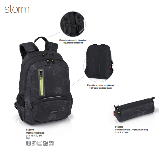 CMR - Gabol Storm Urban 310377 Backpack