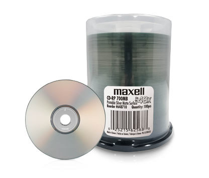 CMR - CD-RP (100 Pack - Spindle) Silver Matte