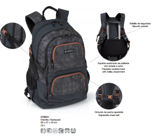 CMR - Gabol Zen Urban 310541 Backpack