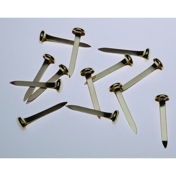CMR - ESSELTE PAPER FASTENER STEEL 25mm BX200 BRASS