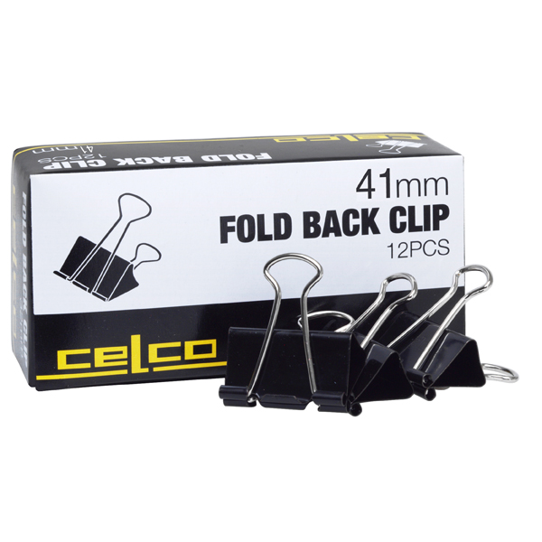 CMR - CELCO FOLDBACK CLIPS 41MM