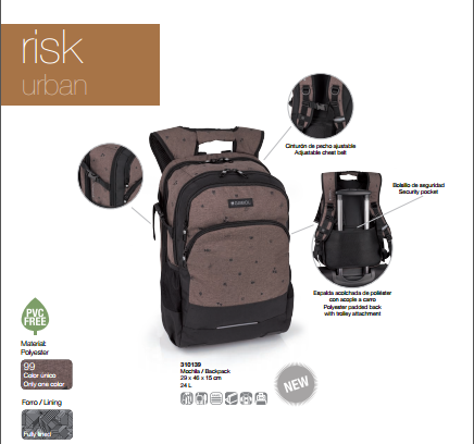 CMR - Gabol Risk Urban 310139 Backpack