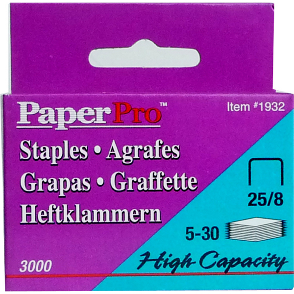 CMR - PAPERPRO STAPLES 25/8