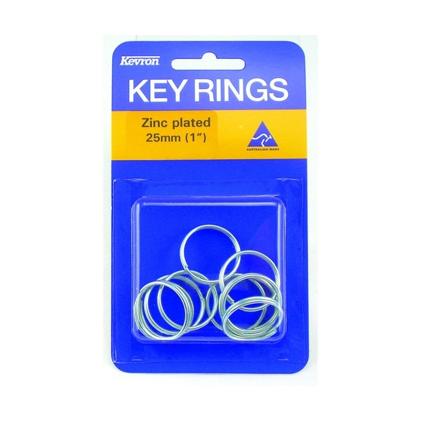 CMR - KEVRON KEY RINGS 25MM PACK 10
